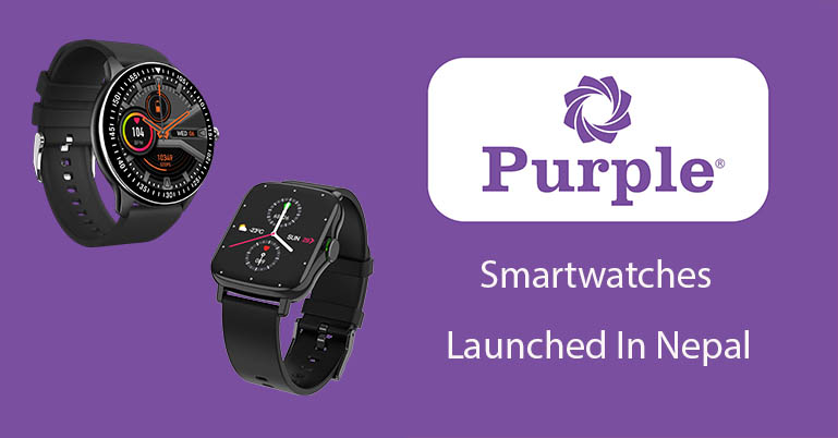 Purple Smartwatch Price in Nepal, Specifications, Availability