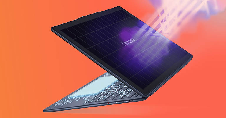 Lenovo Yoga Solar PC charges via the sun (and without it too)